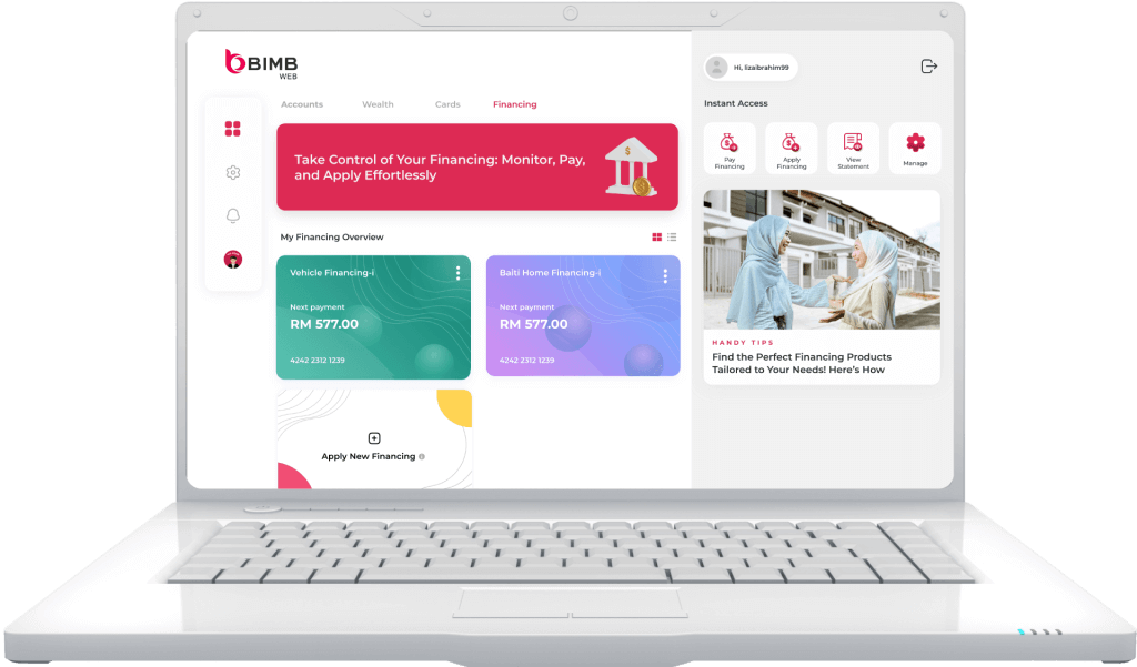 BIMB Web - New Internet Banking from Bank Islam