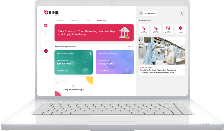 BIMB Web - New Internet Banking from Bank Islam
