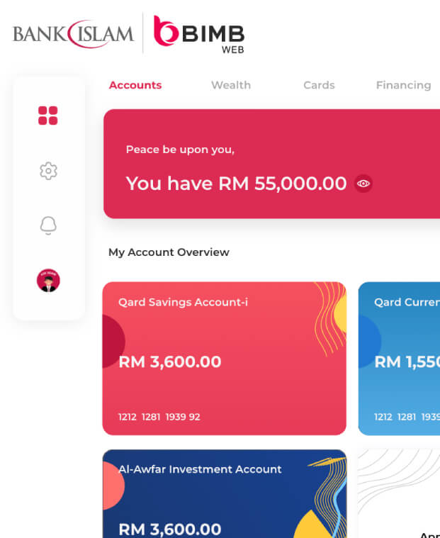 BIMB Web - New Internet Banking from Bank Islam