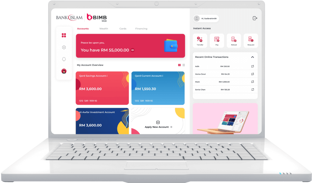 BIMB Web - New Internet Banking from Bank Islam