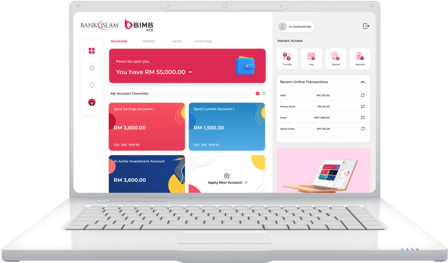 BIMB Web - New Internet Banking from Bank Islam