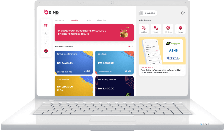 BIMB Web - New Internet Banking from Bank Islam