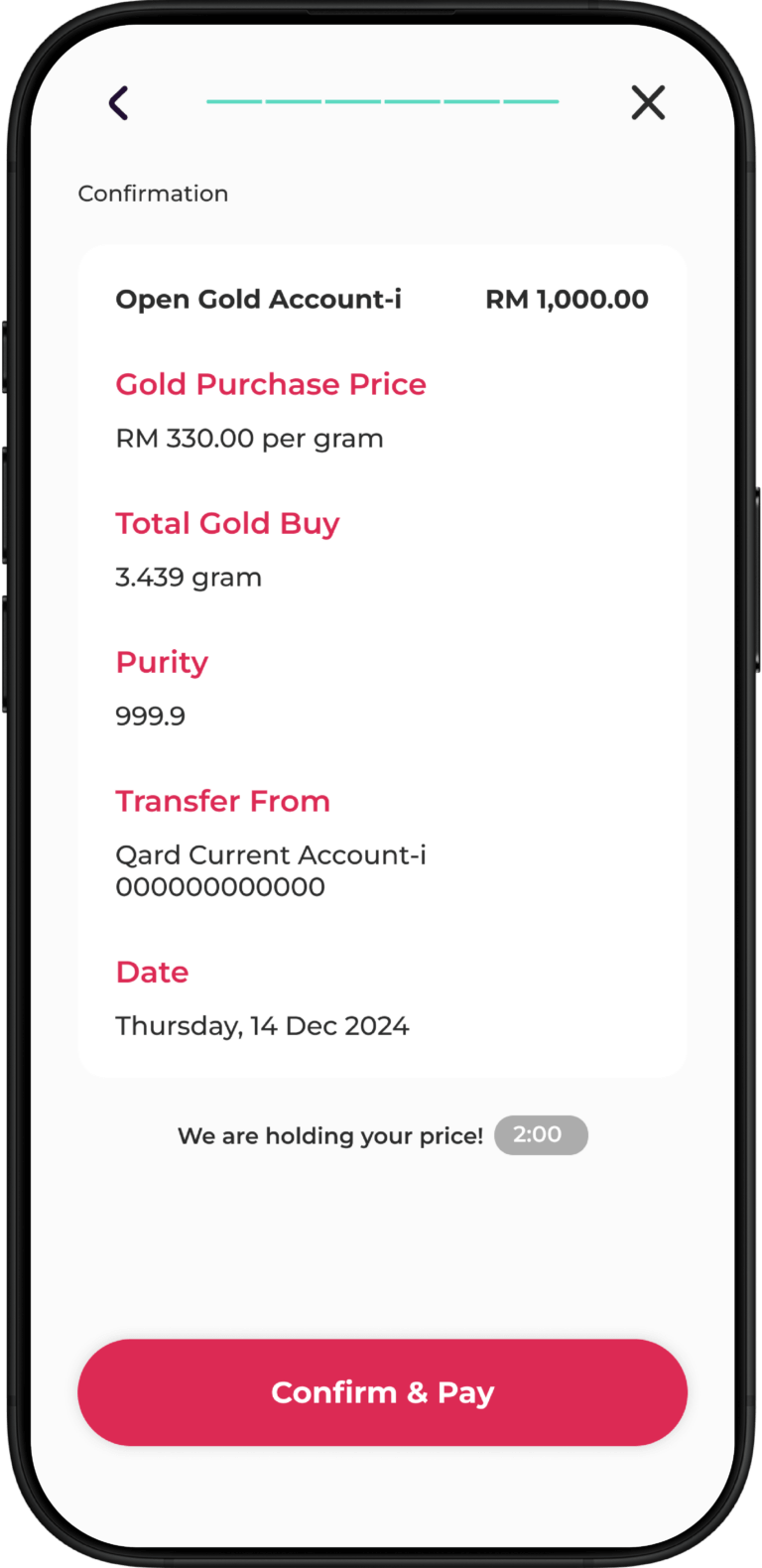 Bank Islam Gold Account (BIGA-i) – Buy & Sell Gold via BIMB Mobile - BIMB