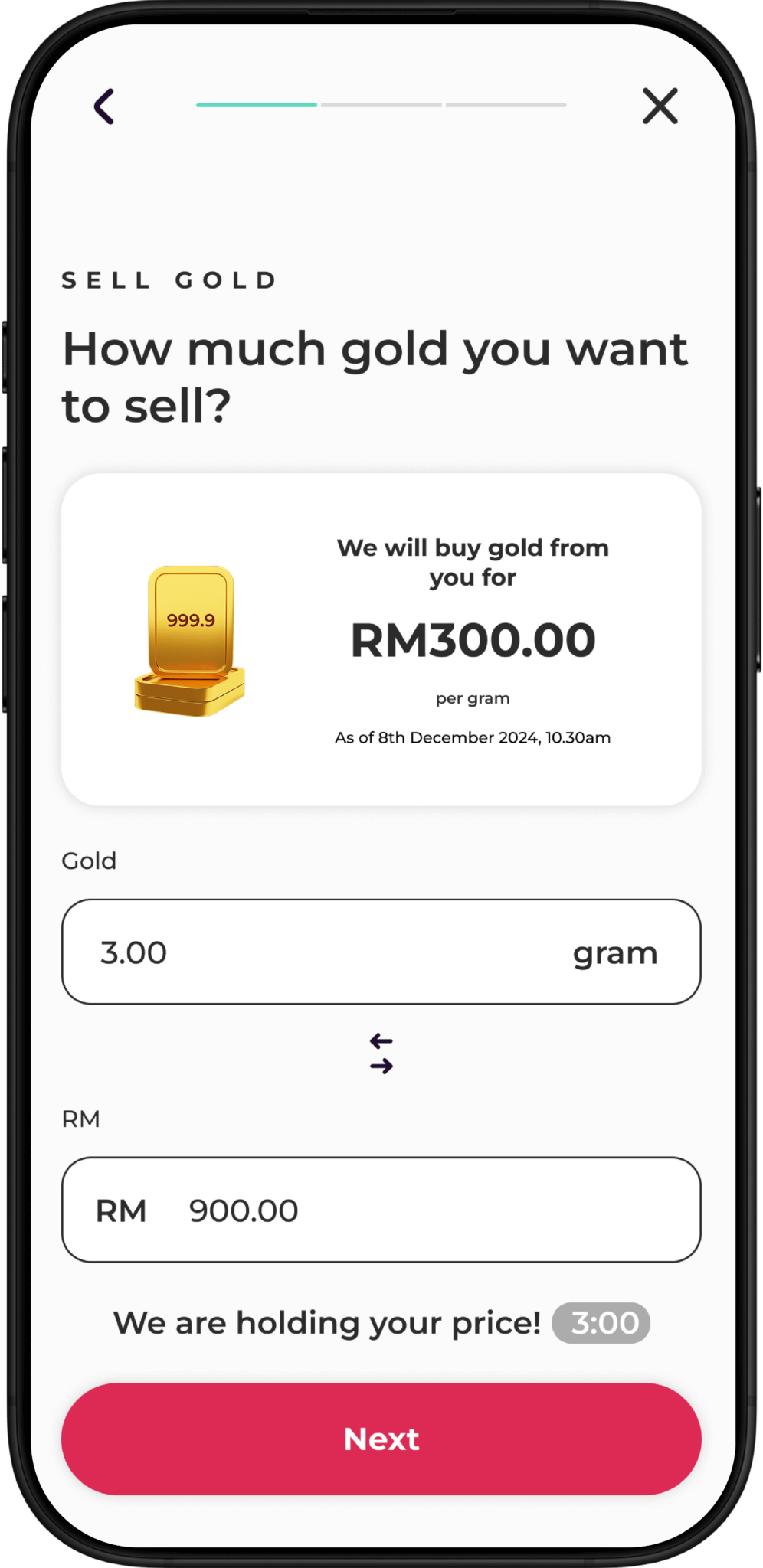 Bank Islam Gold Account (BIGA-i) – Buy & Sell Gold via BIMB Mobile - BIMB